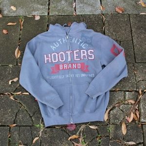 Hooters | Jackets & Coats | Hooters Zipup Hoodie | Poshmark